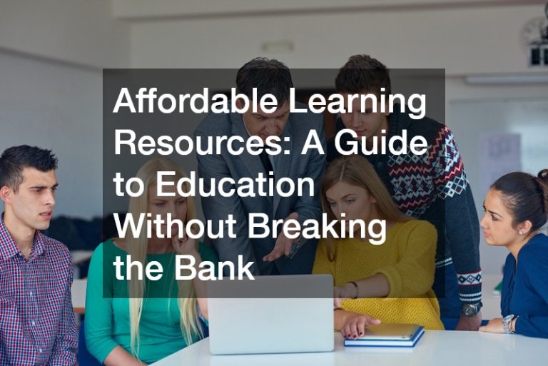 Affordable Learning Resources: A Guide to Education Without Breaking ...